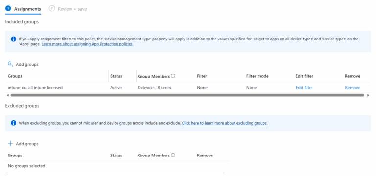 Guide to Intune App Protection Policies: Part 3 – Data Protection ...