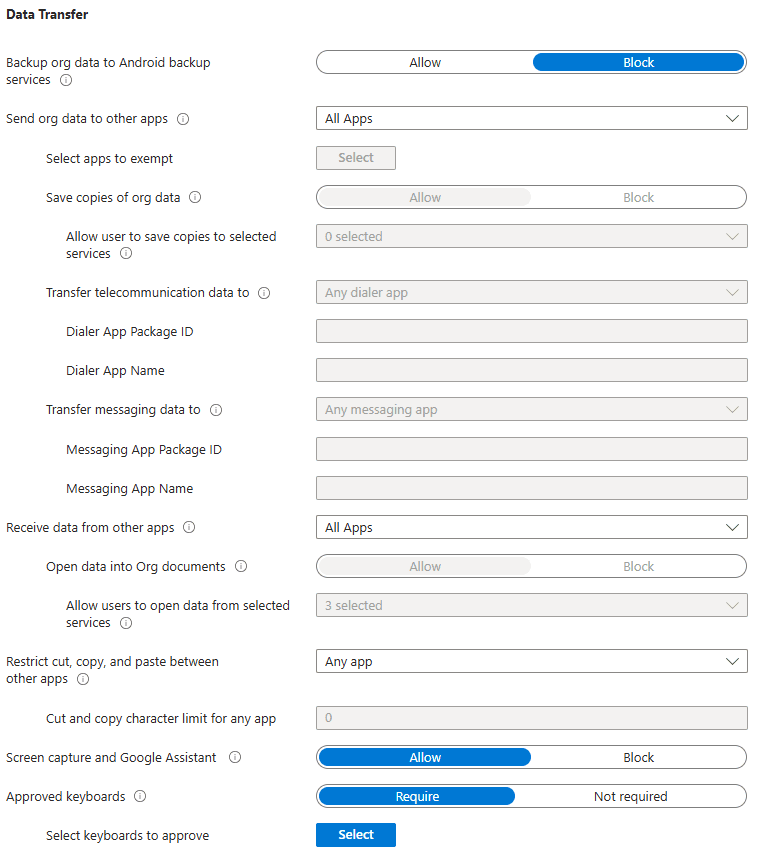 Guide to Intune App Protection Policies: Part 3 – Data Protection ...