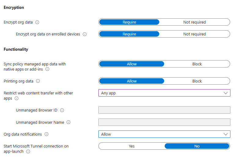Guide to Intune App Protection Policies: Part 3 – Data Protection ...